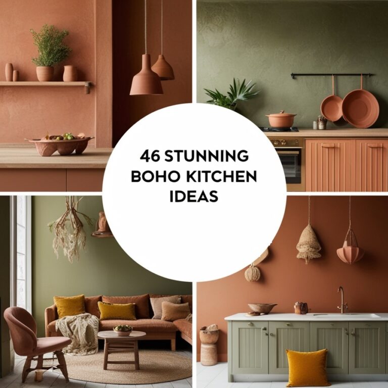 46 Stunning Boho Kitchen Ideas to Transform Your Space - Home Pedos