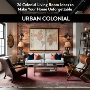 26 Colonial Living Room Ideas to Make Your Home Unforgettable - Home Pedos