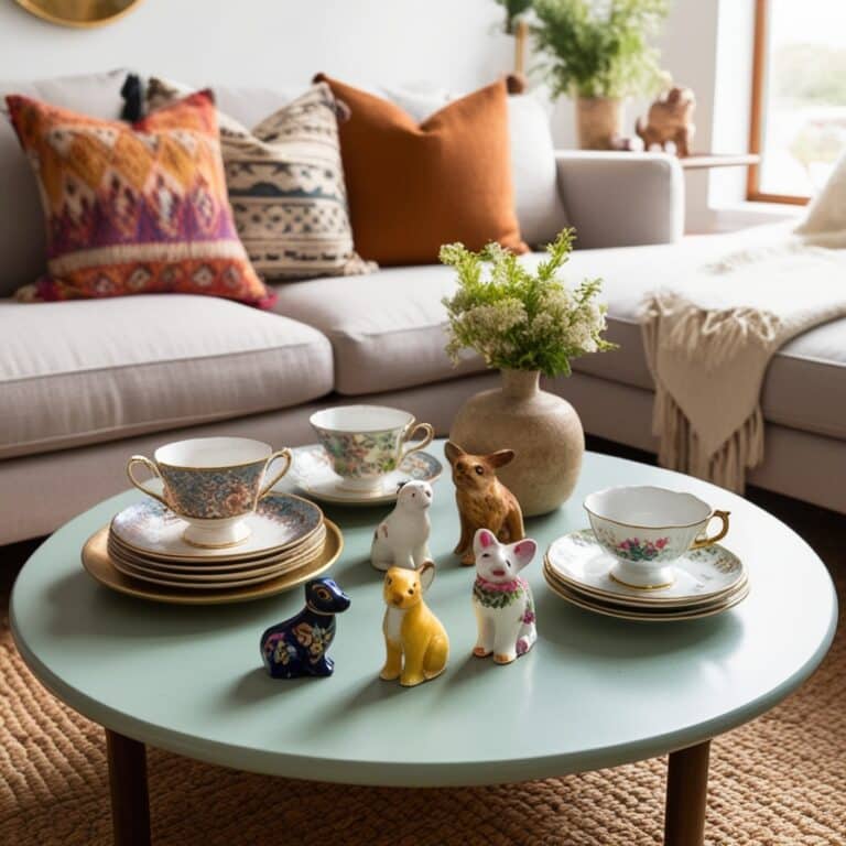 30 Modern Boho Coffee Table Decorating Ideas You Must Try - Home Pedos